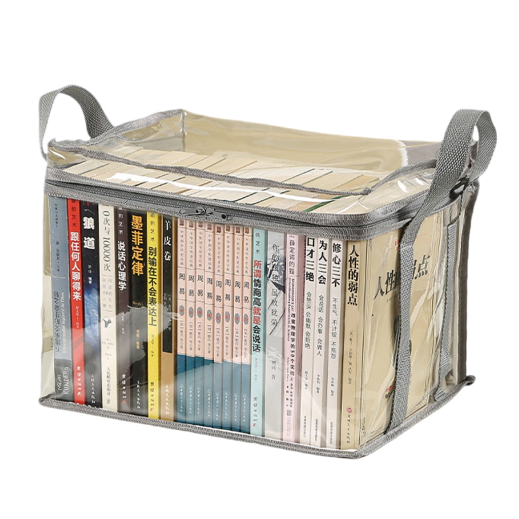 Waterproof Book Organizers Practical Book Storage Box Foldable Toy Box ...