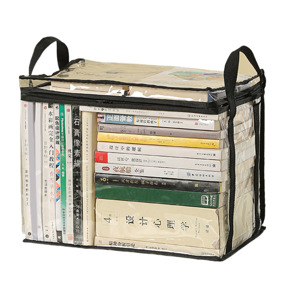 Waterproof Book Organizers Practical Book Storage Box Foldable Toy Box ...