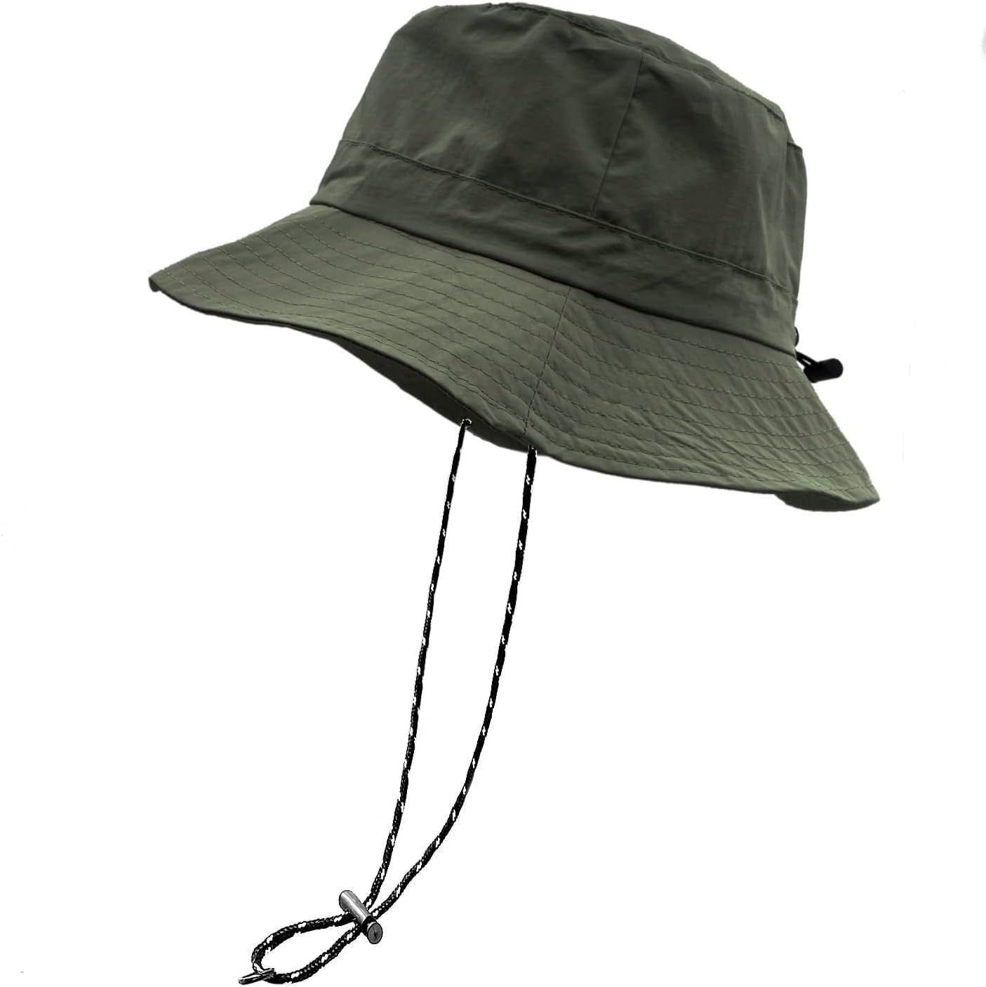 Waterproof Bucket Rain Hat with Chin Strap Quick Dry Packable Boonie ...