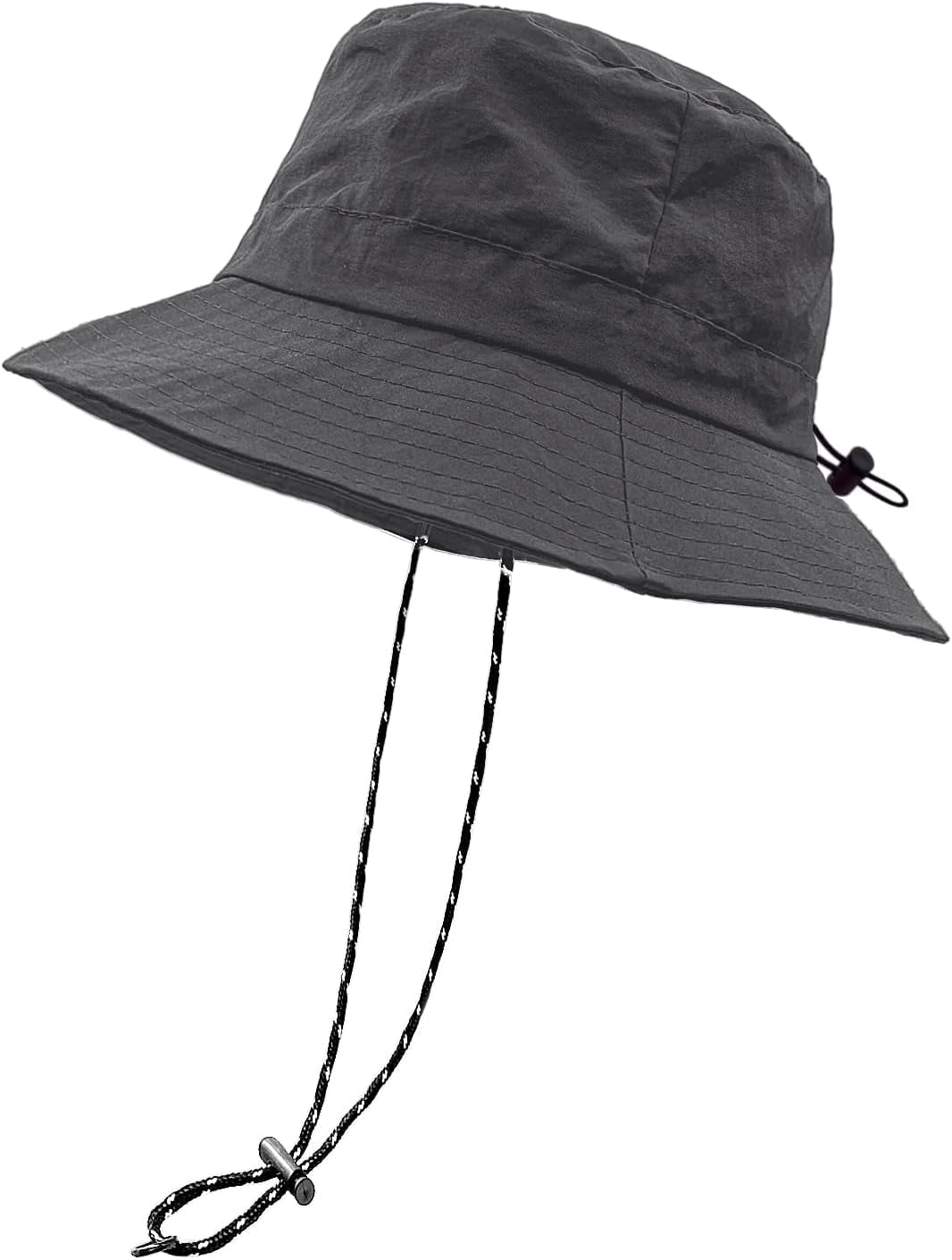 Waterproof Bucket Rain Hat with Chin Strap Quick Dry Packable Boonie ...