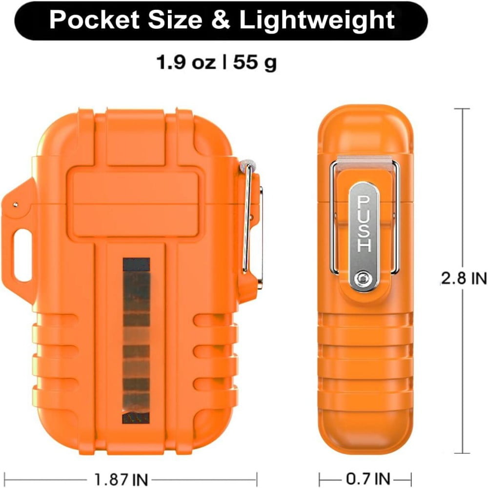 Waterproof Butane Torch Lighter Refillable Windproof Jet Flame Lighters ...