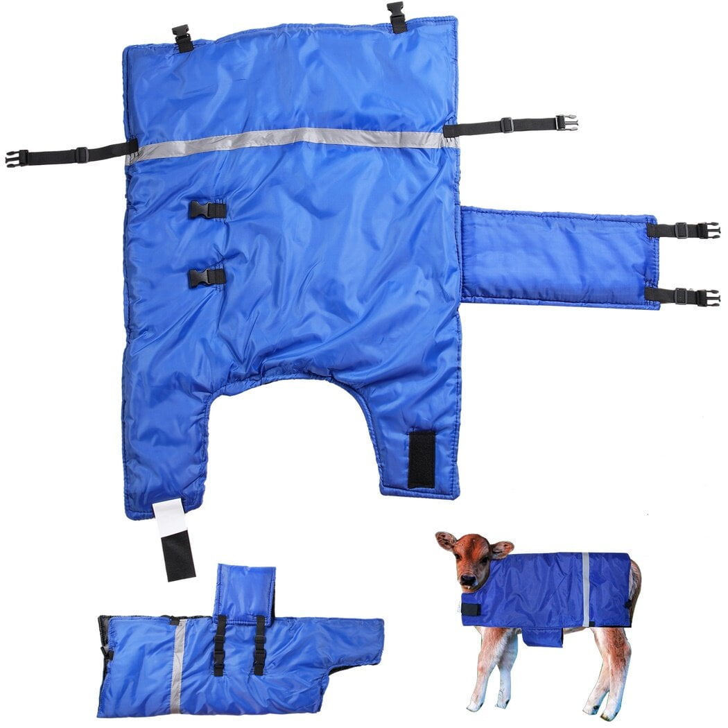 Waterproof Calf Blanket, Thickened Warm Clothes Coat for Little Bull ...