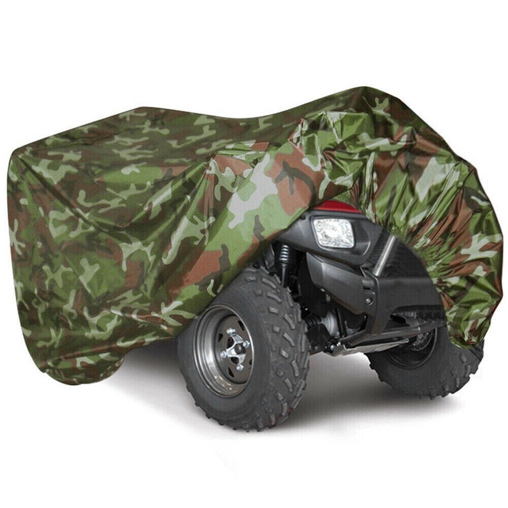 Waterproof Camo ATV Cover 4 Wheel M Protector For Kawasaki Yamaha ...
