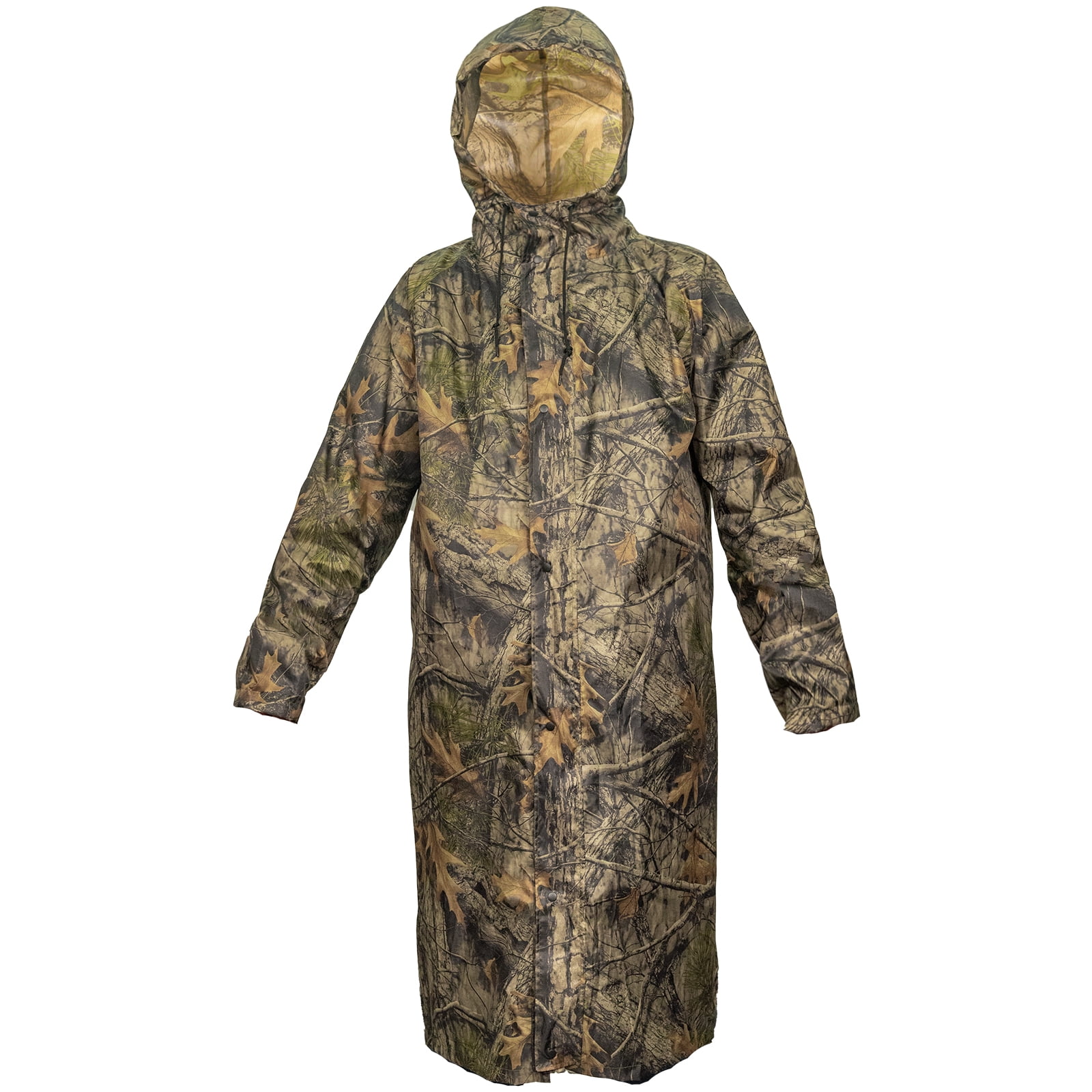 Waterproof Camouflage Rain Coat Men's Long Rain Jacket Lightweight ...