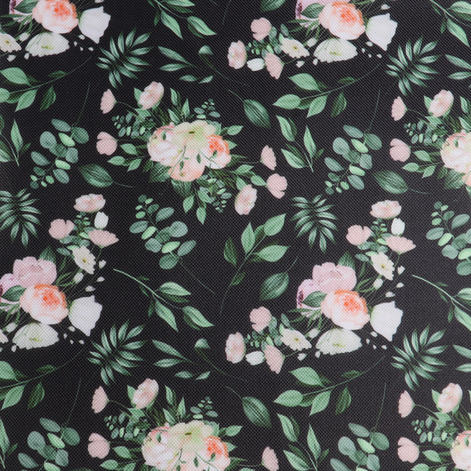 Waterproof Canvas Fabric,Flowers Pattern Fabric Soft Polyester Material ...