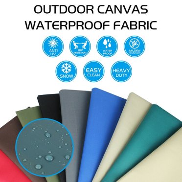 Waterproof 600D 58" Marine Canvas Fabric, UV Protector, Weatherproof ...