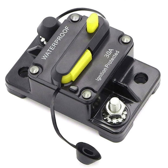 Car Fuse Circuit Breaker Boat Car DC Protect Breaker Radio Reset ...