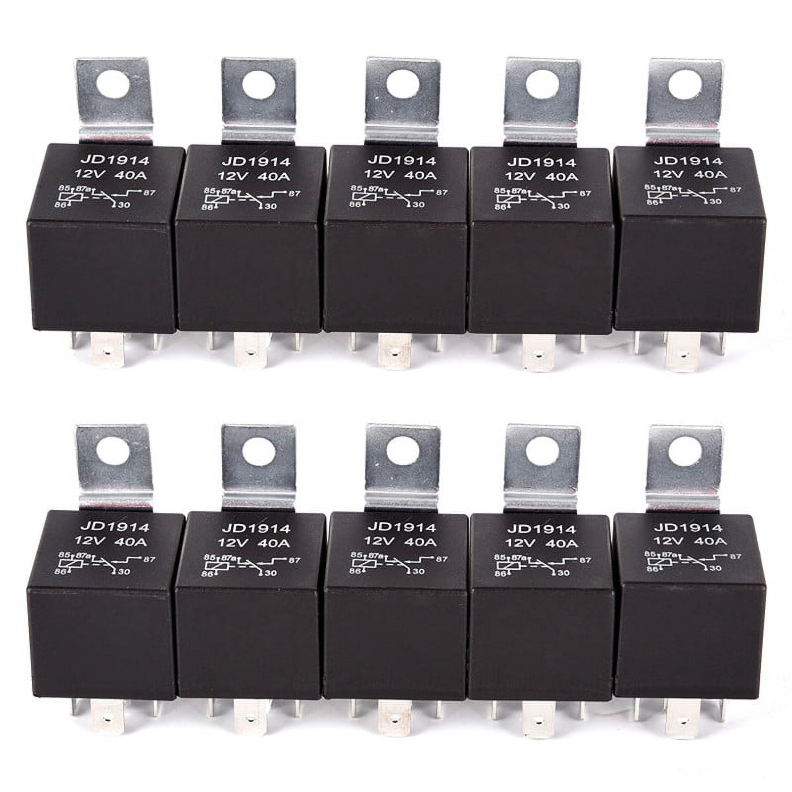 Waterproof Car Relay Automotive Power Relay 12V DC 5 Pin 40A Long Life ...