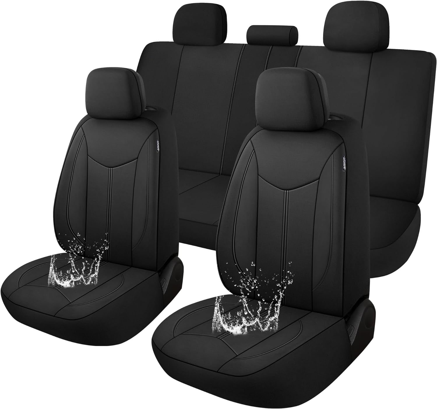Waterproof Car Seat Cover Full Seats, Neoprene Seat Covers for Cars ...