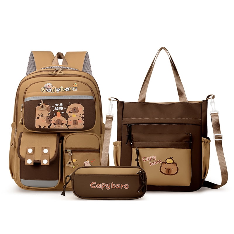 Waterproof Cartoon Backpack Large Capacity Alleviate Burden School Bag ...