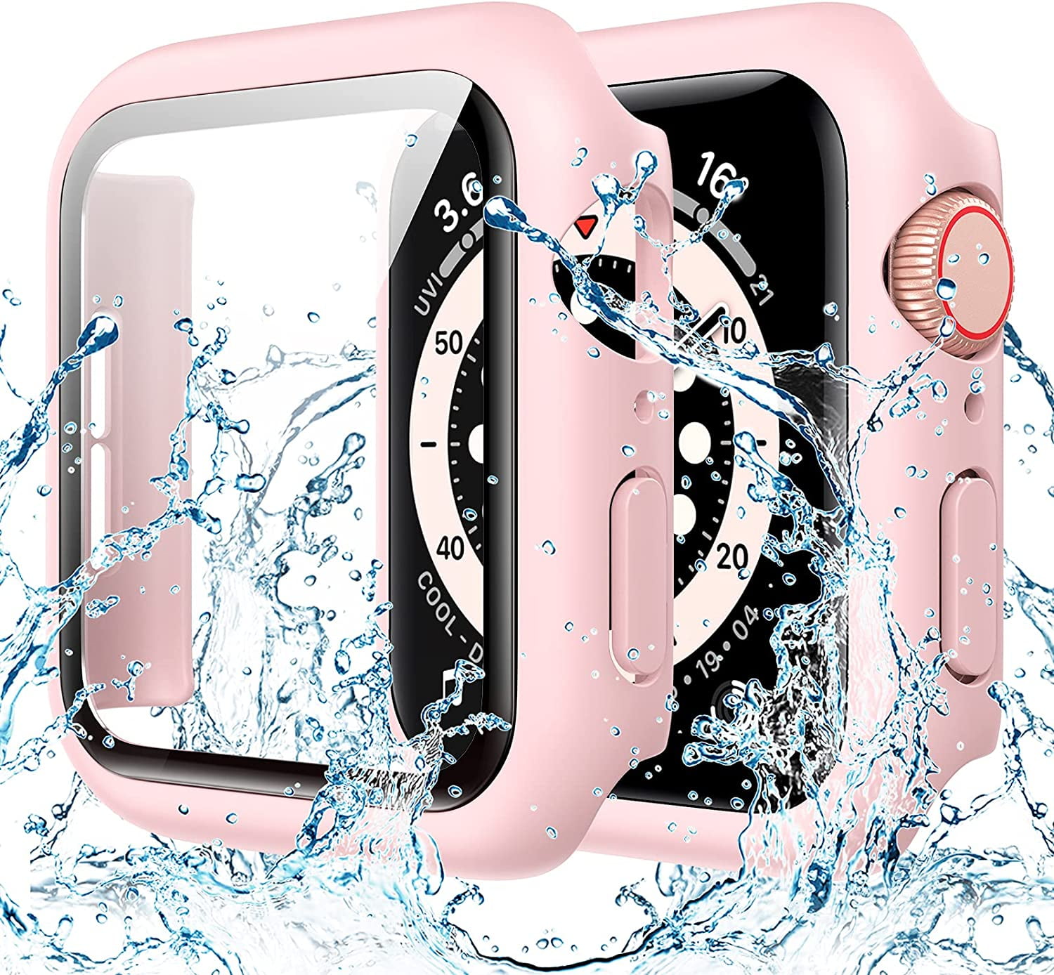 Waterproof Case Compatible with Apple Watch 44mm SE Series 6 5 4 with ...