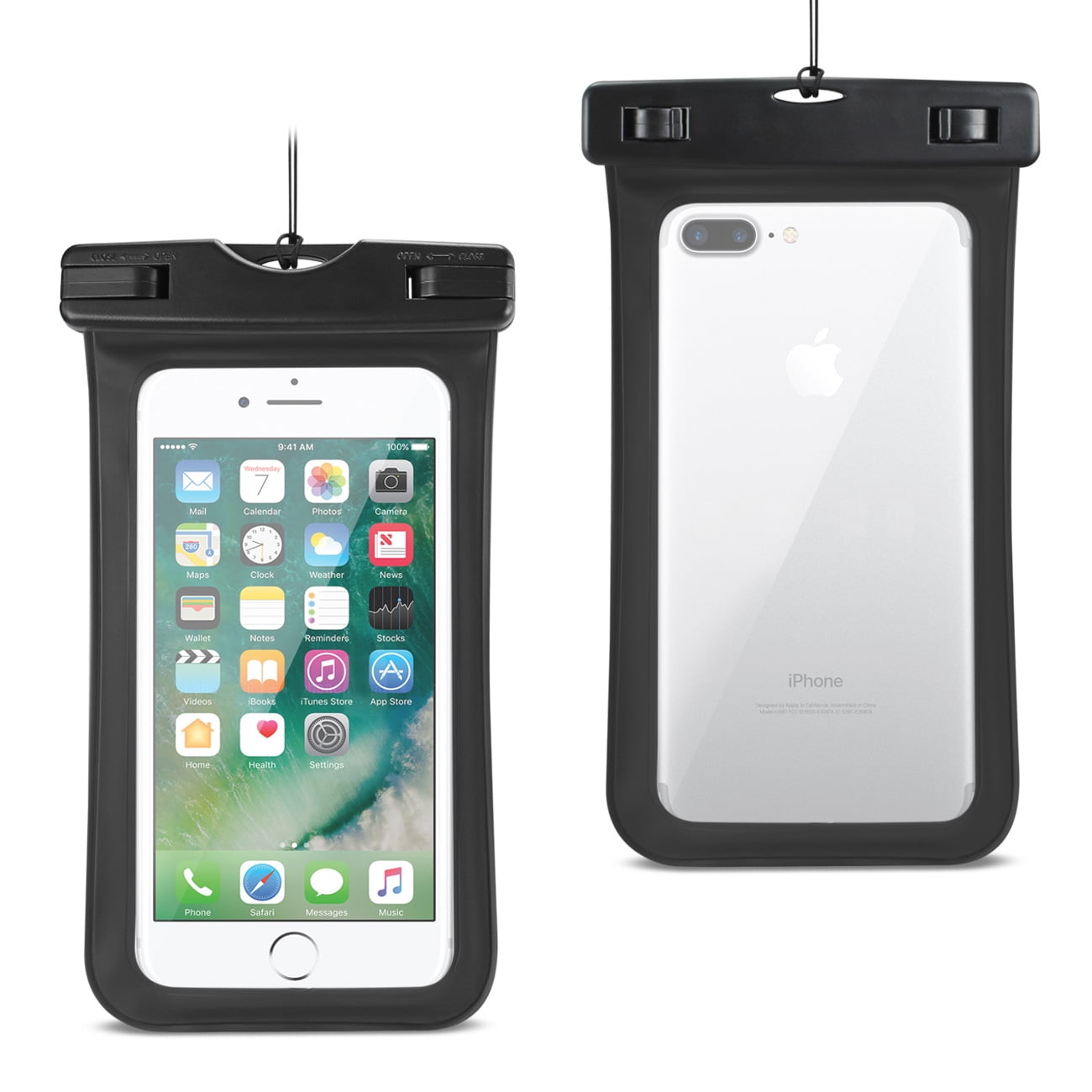 Waterproof Case For Iphone 6 Plus/ 6s Plus/ 7 Plus Or 5.5 Inch Devices ...
