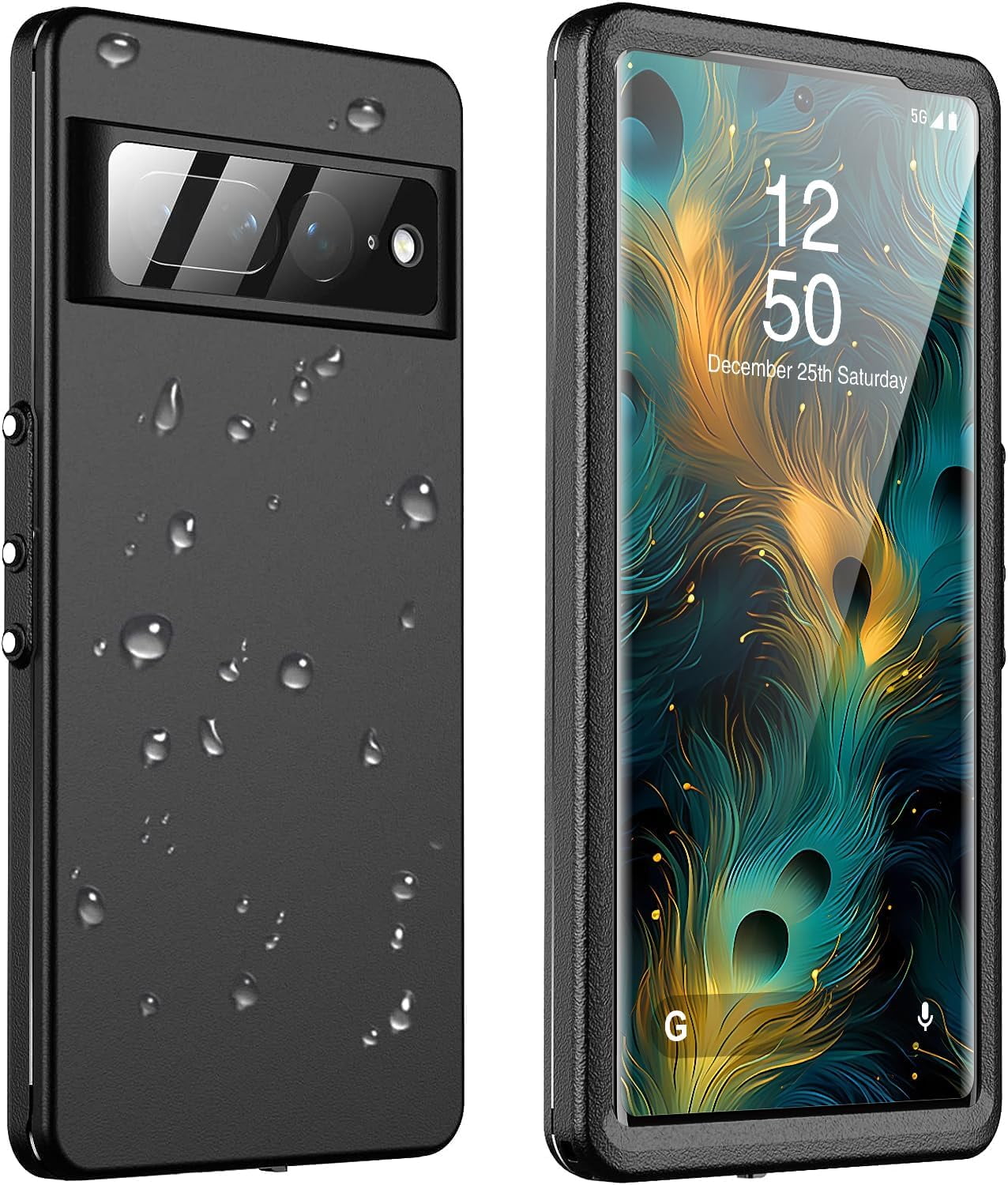 Waterproof Case for Google Pixel 7 Pro,Built-in Screen Protector [10FT ...