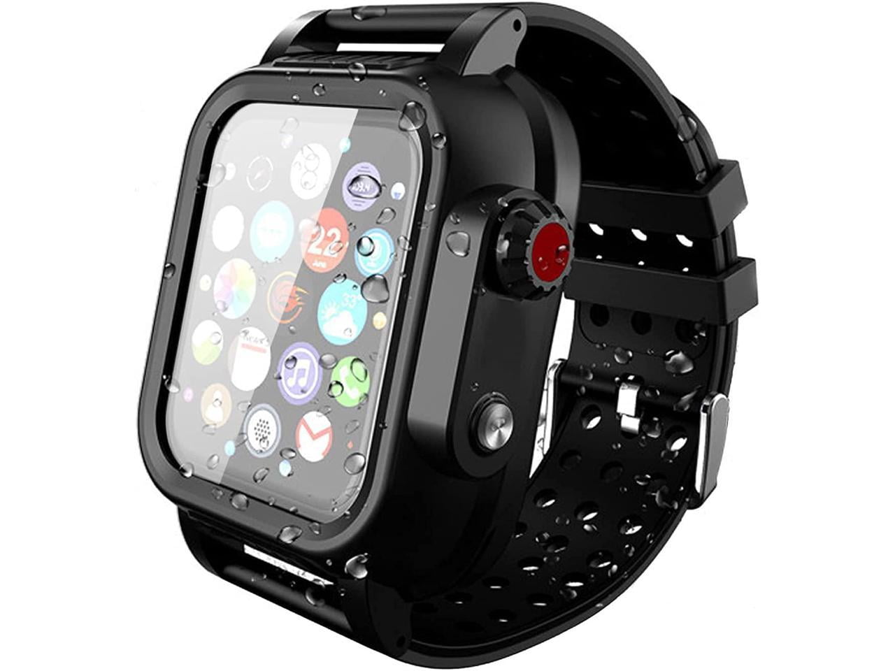 Waterproof Case for 38mm Watch Series 3 and Series 2 with Built-in ...