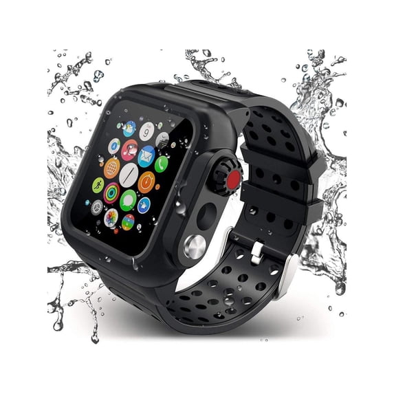 Waterproof Case for Apple Watch Series 6/5/4 SE 44mm, IP68 Certified ...