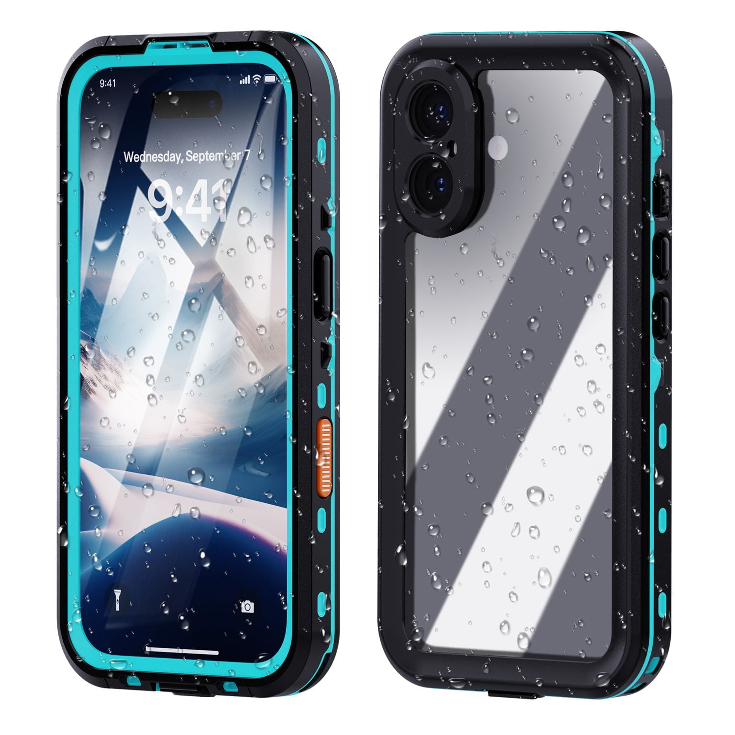 Waterproof Case for FOXDOCK iPhone 16 Plus IP68 Full Body Shockproof ...