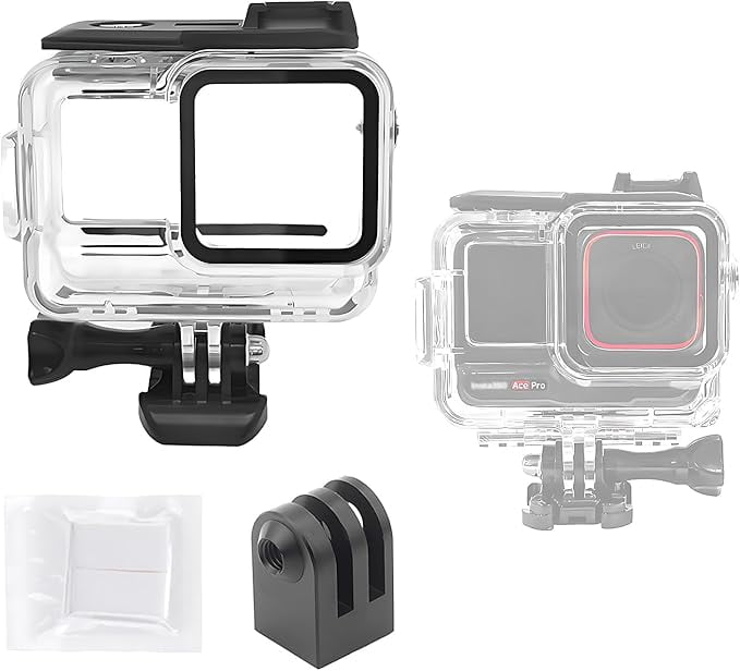 Waterproof Case for Insta360 Ace Pro Action Camera, Underwater Diving ...