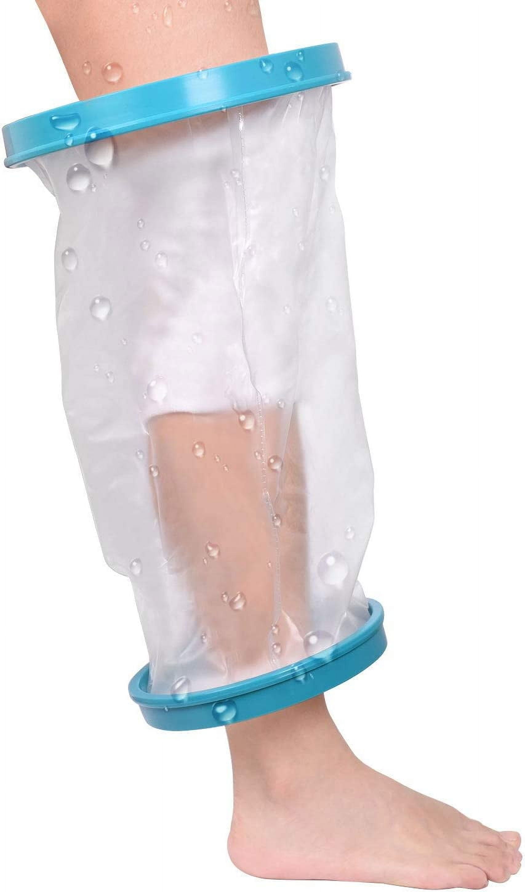 Waterproof Cast Cover Knee Adult, Leg Cast Protector for Adult Knee and ...