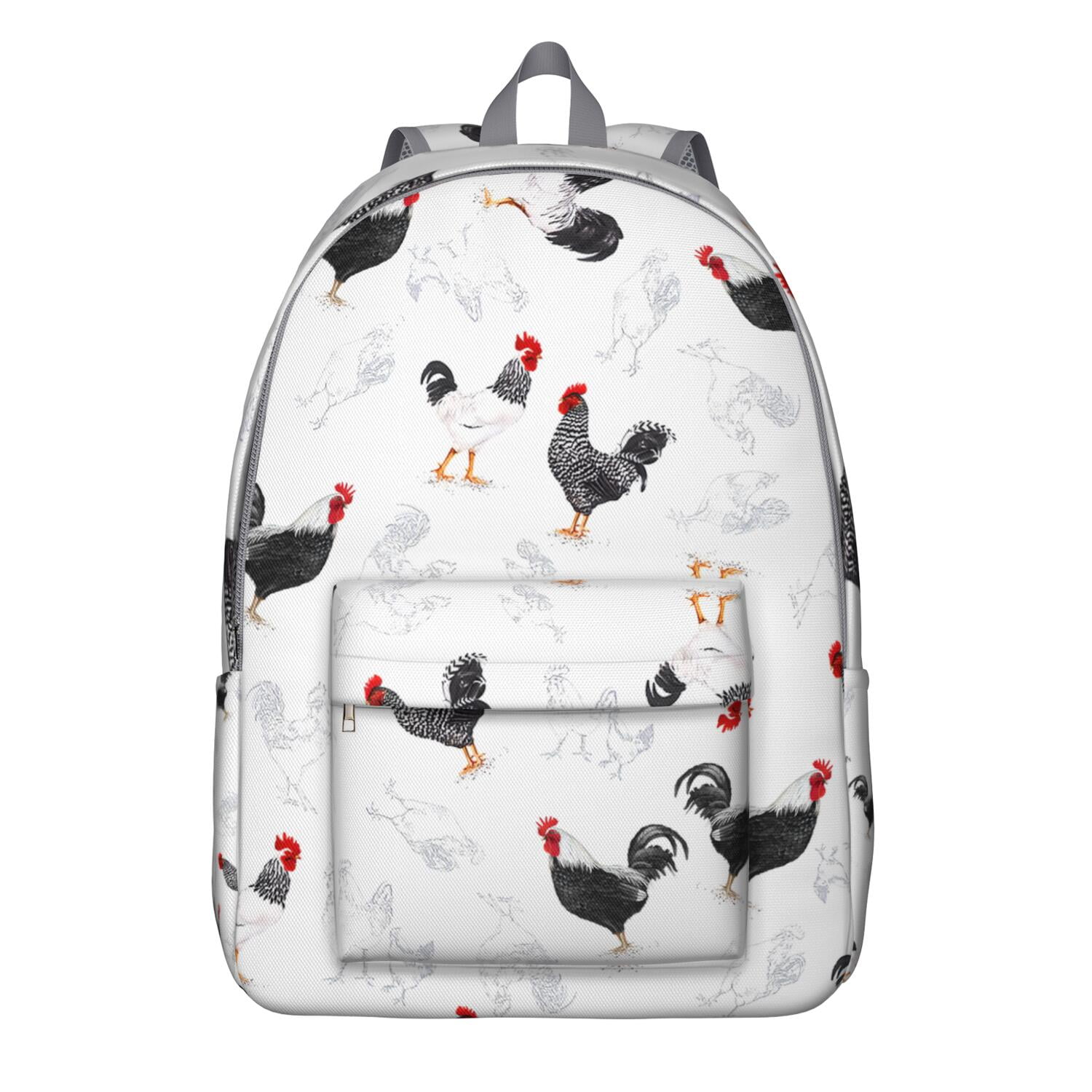 Waterproof Chicken Coop Backpack, Lightweight School Bag with Cute ...
