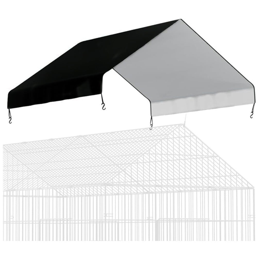 Waterproof Chicken Coop Cover 57x43 Inch Large Shade Cloth with Ball ...