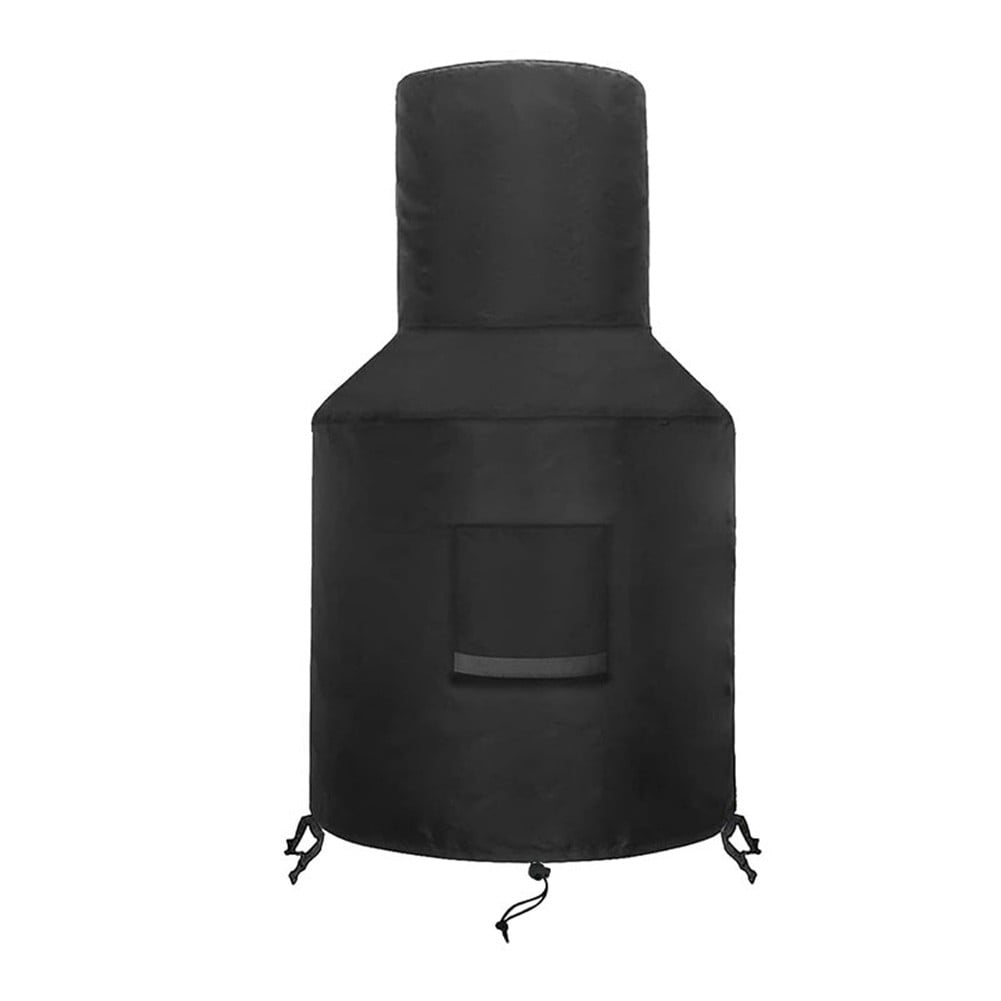 Waterproof Chiminea Heater Cover for Outdoor Fire Pits, 420D Oxford+PU ...