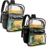 Sanmadrola New Clear Backpack Clear Bag Heavy Duty Waterproof ...