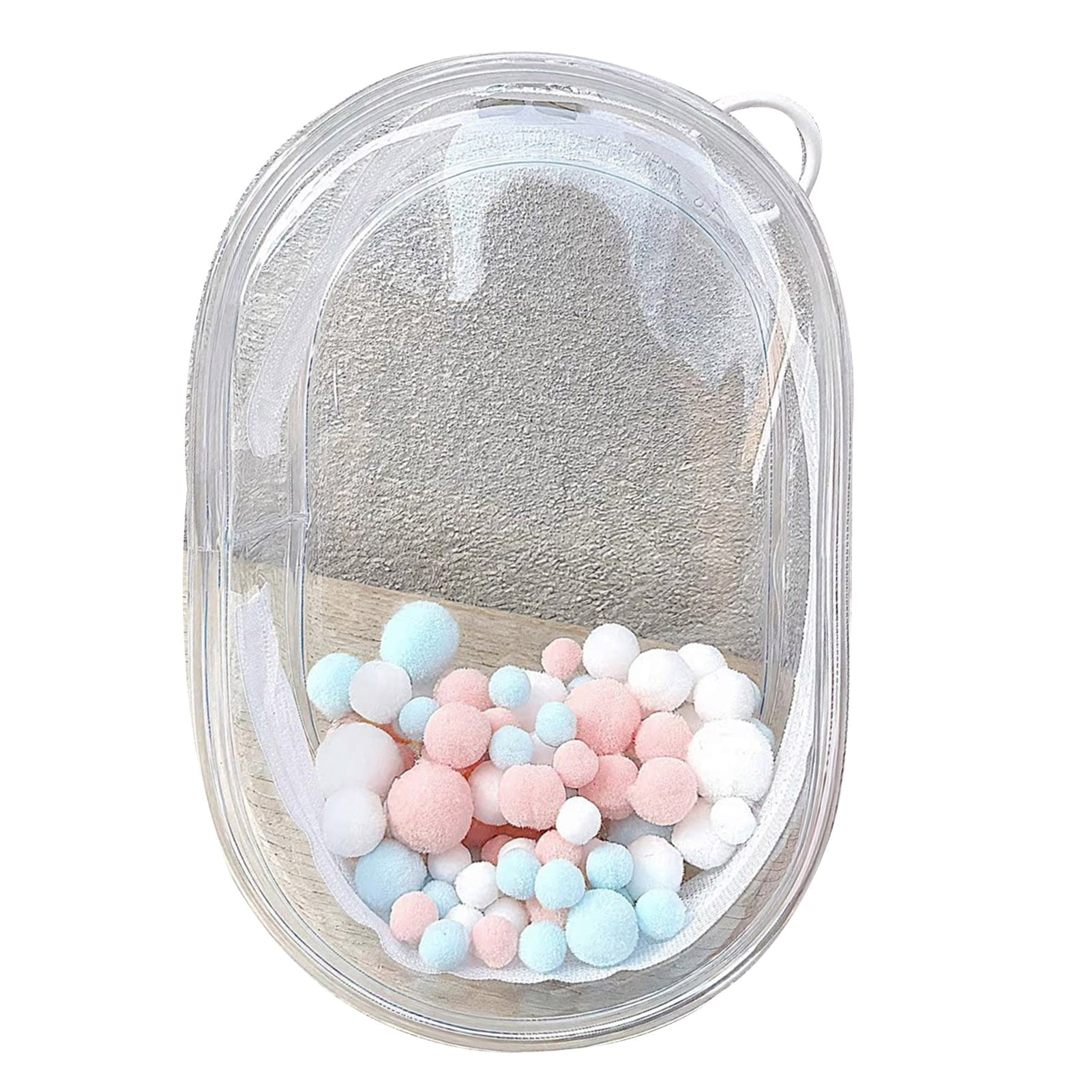 Waterproof Clear Doll Storage Bag Portable Plush Toy Protector Pouch ...
