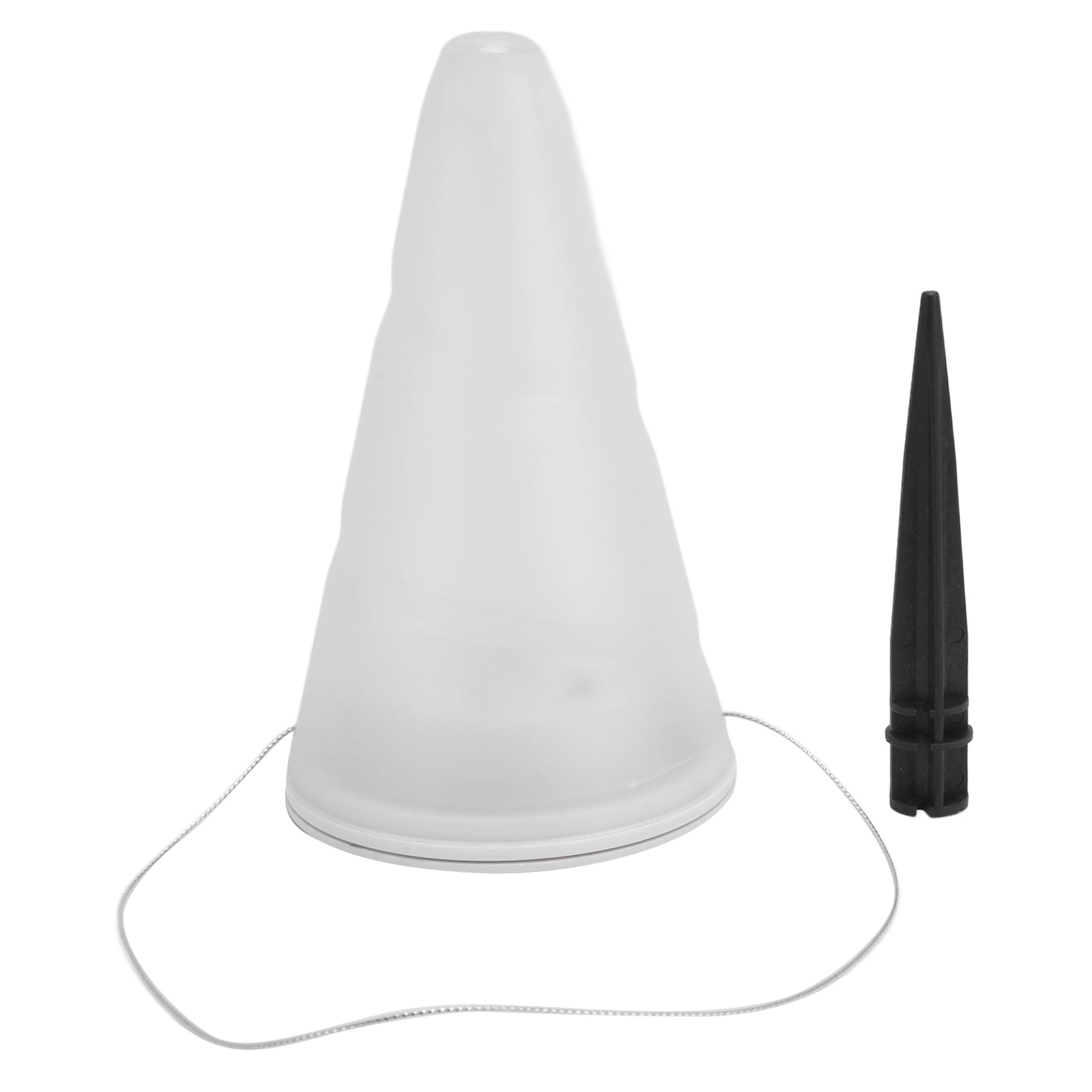 Waterproof Cone-Shaped LED Solar Garden Lawn Light with Warm Continuous ...