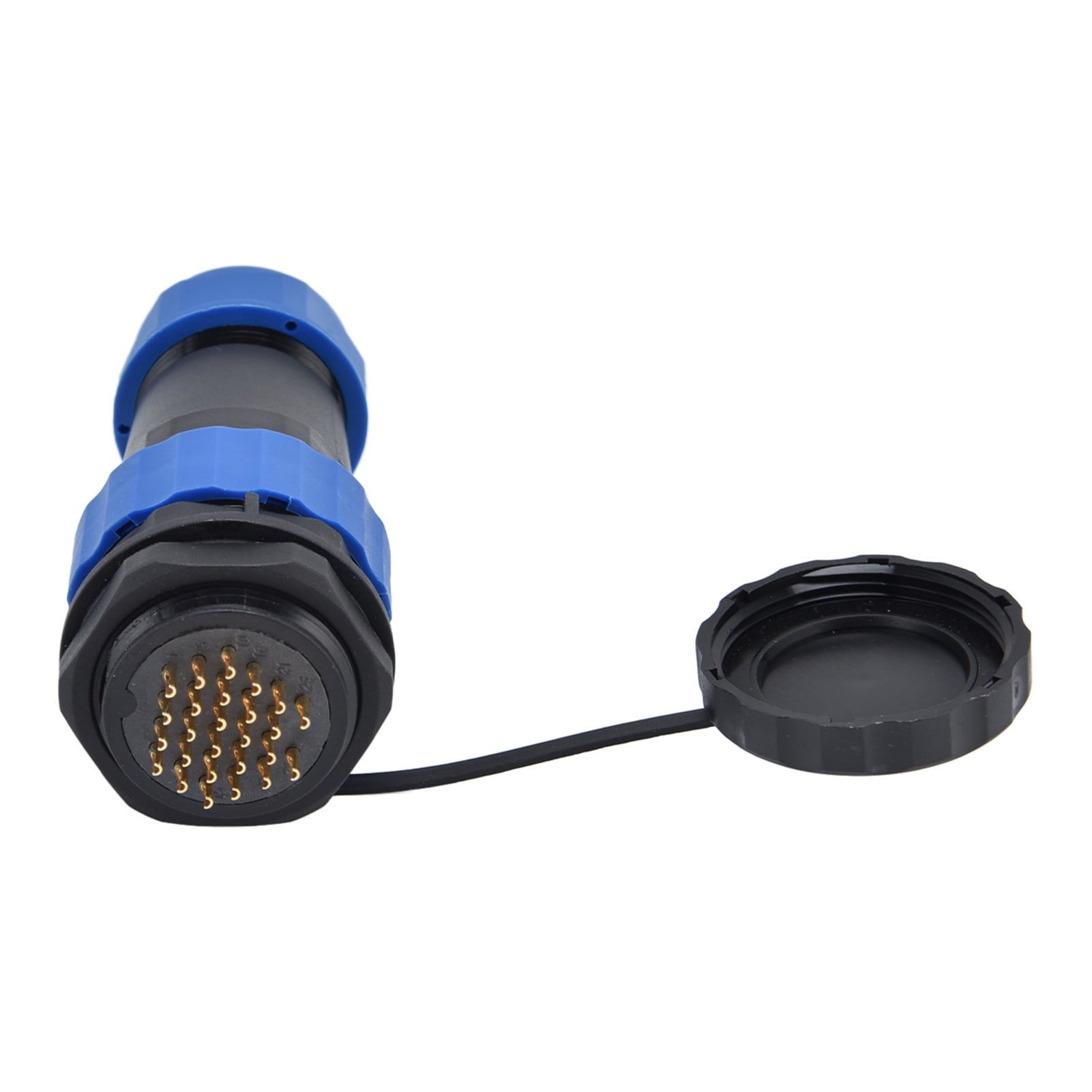 Waterproof Connector Back Nut IP68 Aviation Power Socket 250V 5A for ...