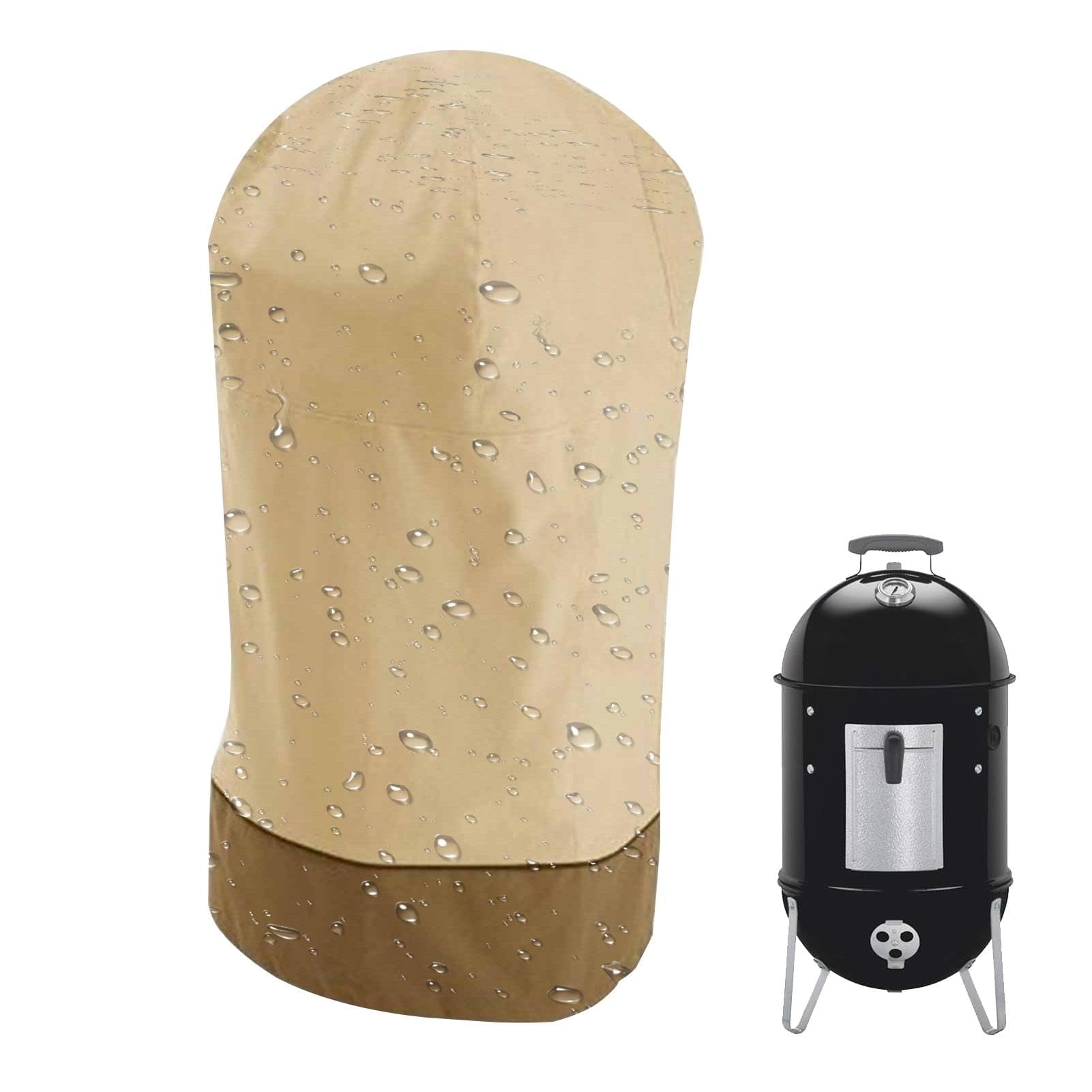 Waterproof Cover For Smoker | Oxford Fabric Barbeque BBQ UV Protection ...