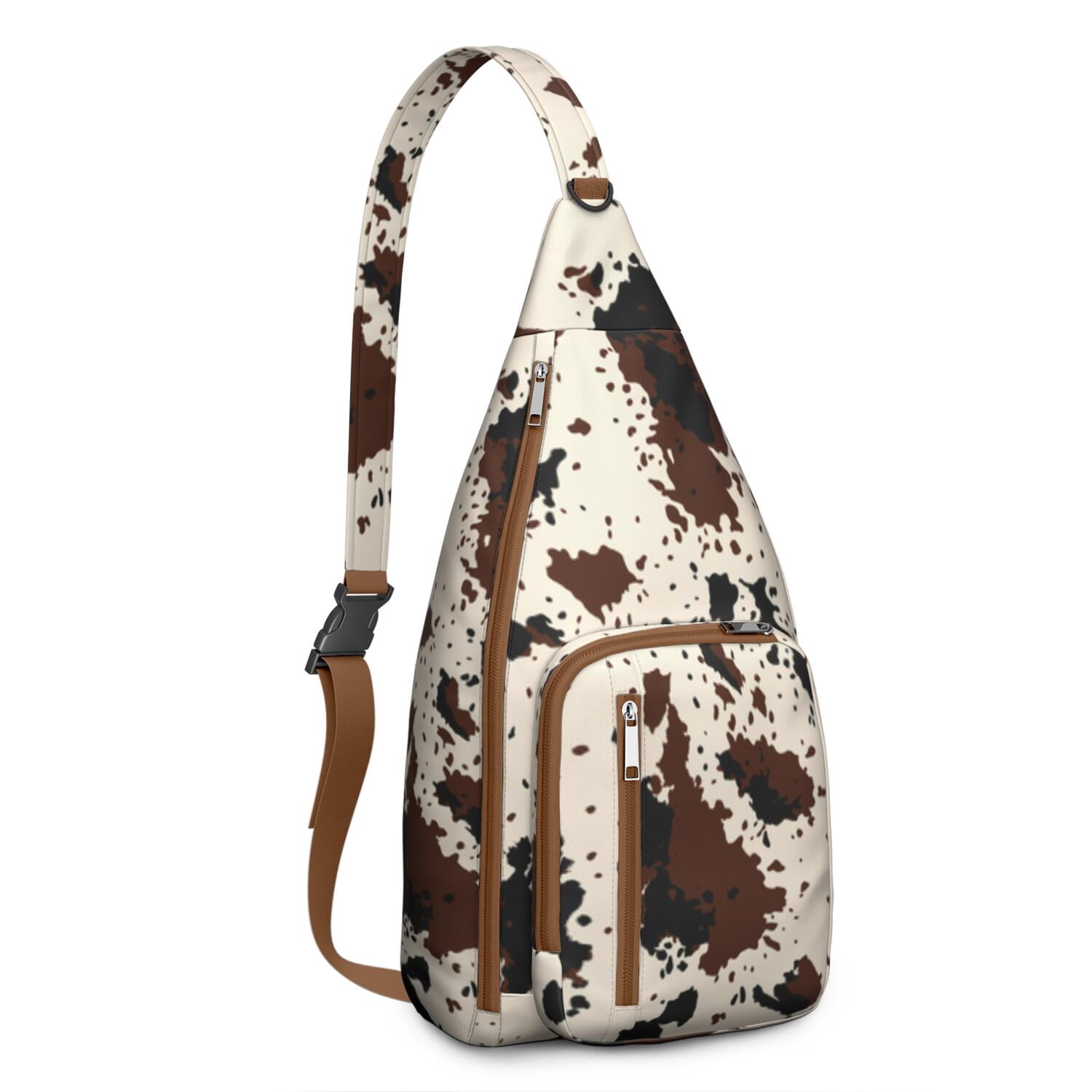 Waterproof Cow Print Sling Backpack for Women – Cute Farmhouse ...