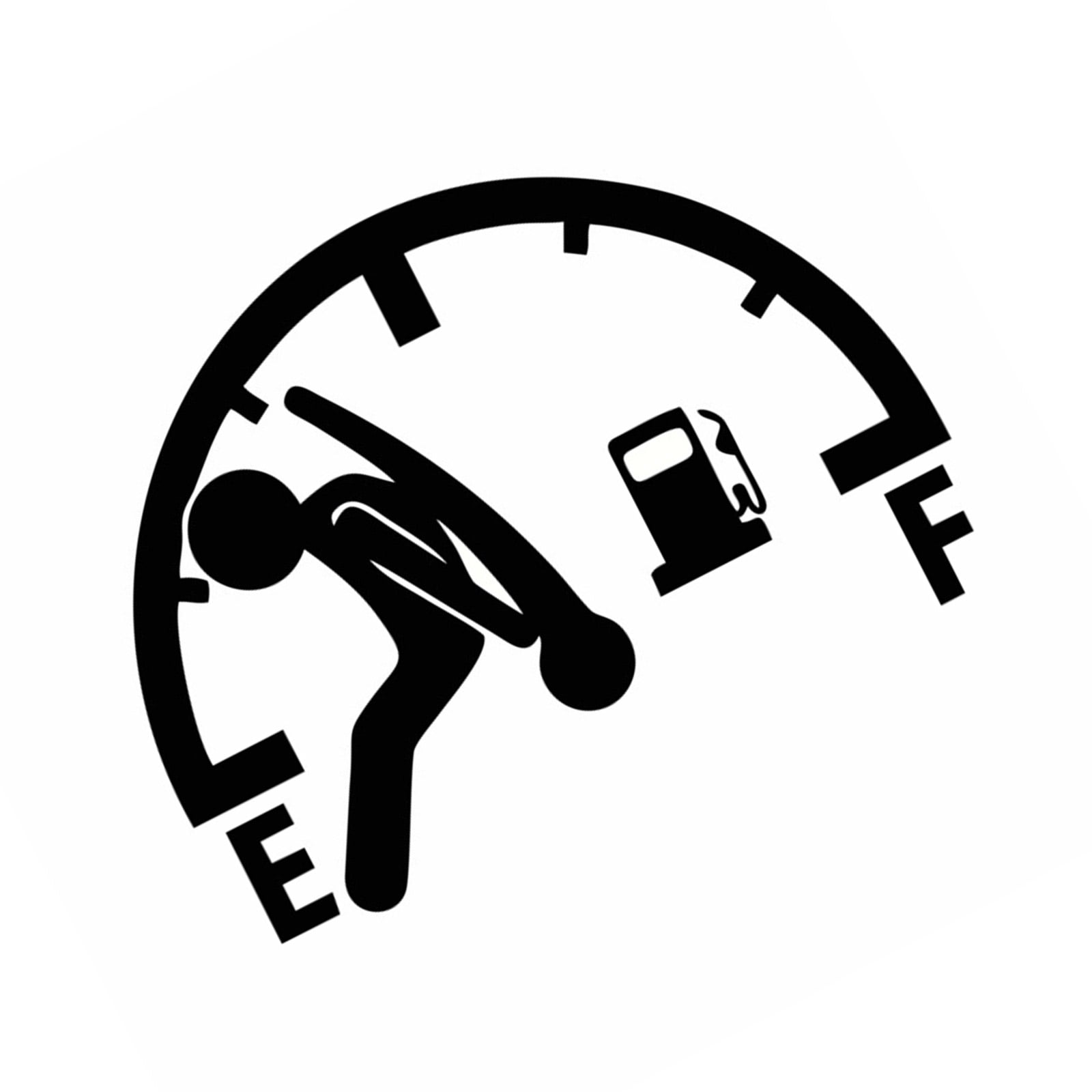 Waterproof Creative Tanks Sticker Decoration Fuels Meter For Vehicles ...