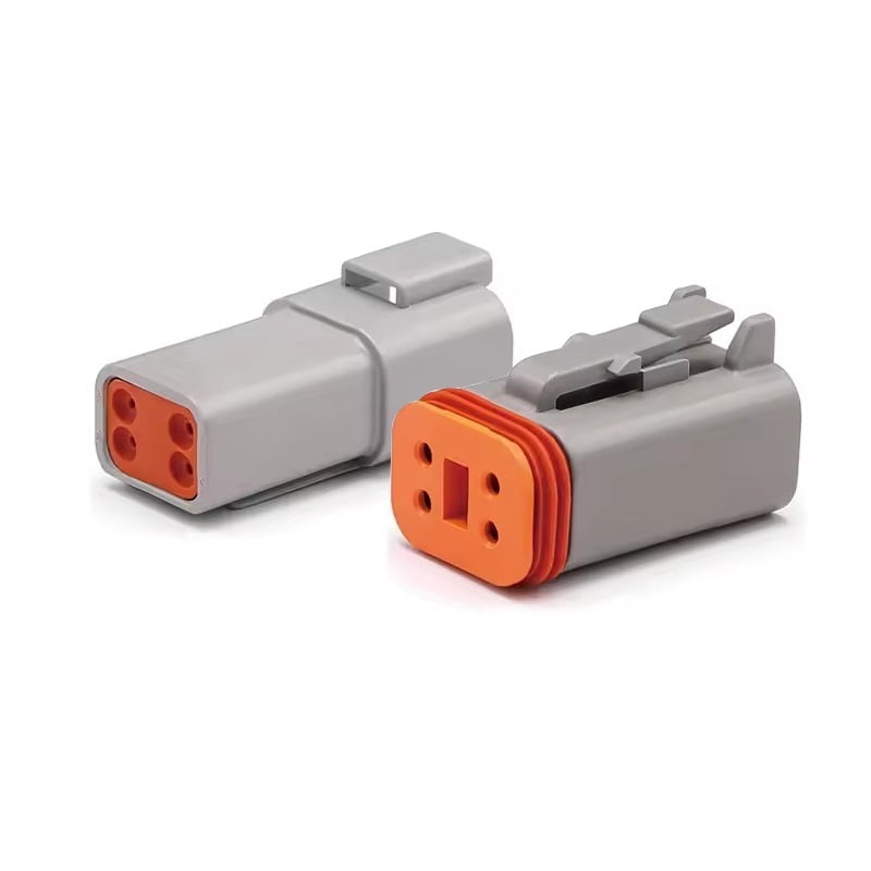 Waterproof DT Connector Plug Kit DT06-2S/DT04-2P 3P 4P 6P 8P 12P Male ...