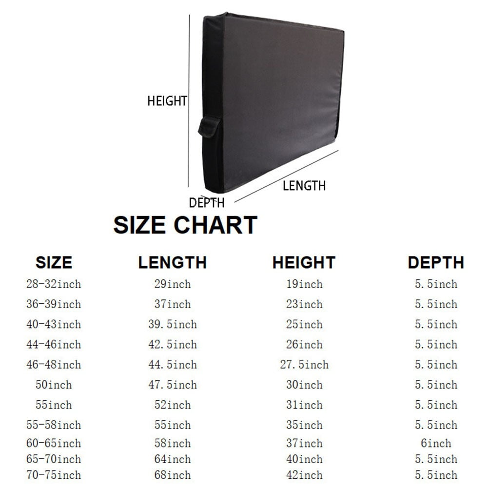 Waterproof Design Heavy Duty Outdoor Television Protector for Harsh ...
