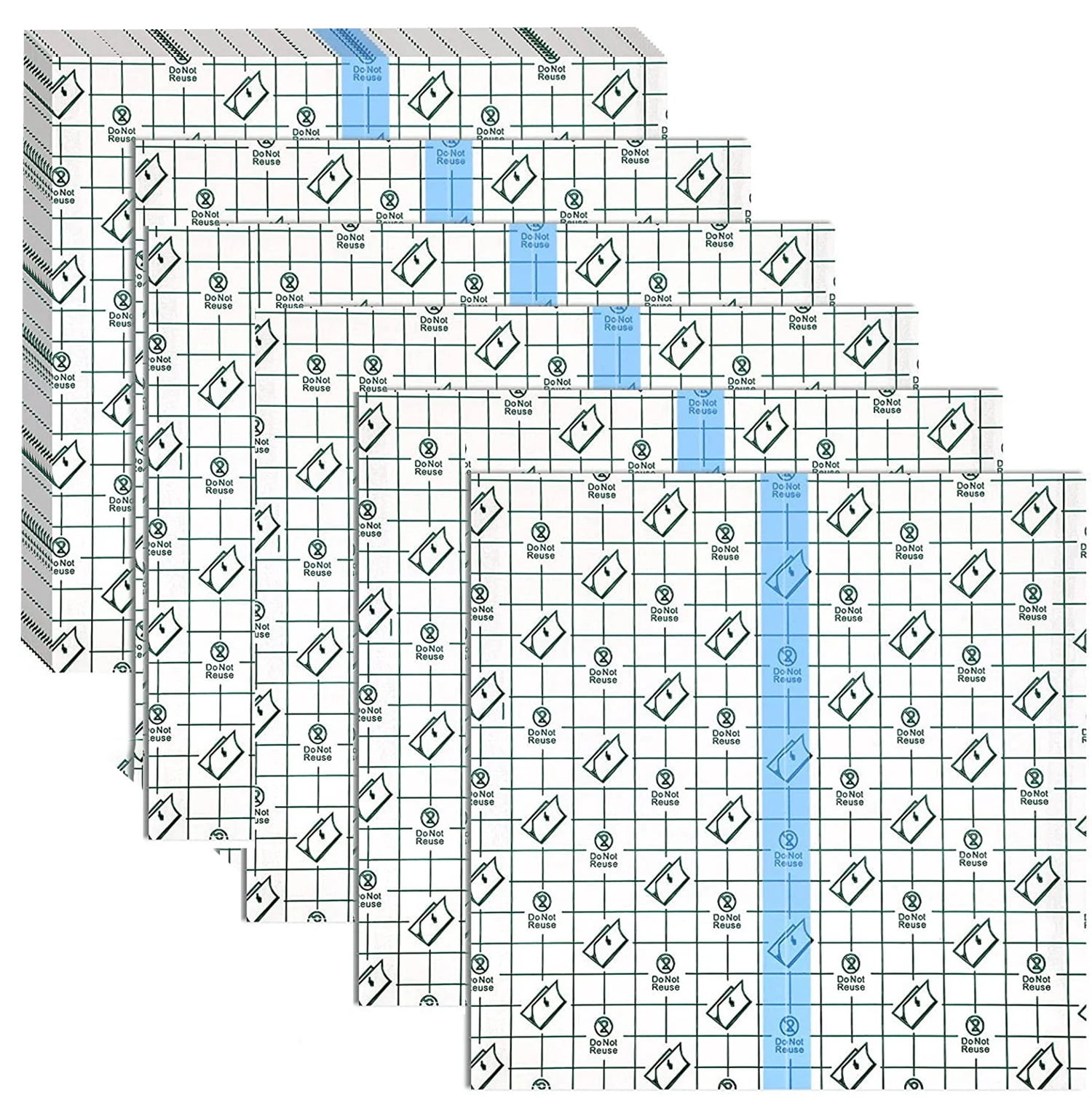 Waterproof Dialysis Catheter Shower Cover,Happon 20Pcs 7.8"x7.8 ...