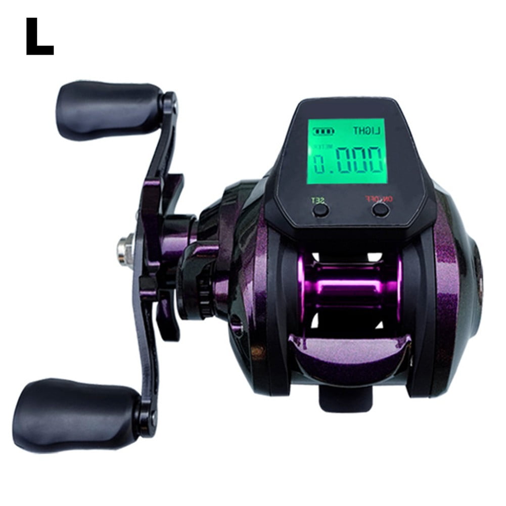 Waterproof Digital Fishing Reel Baitcasting Reel Counting Fishing Reel ...