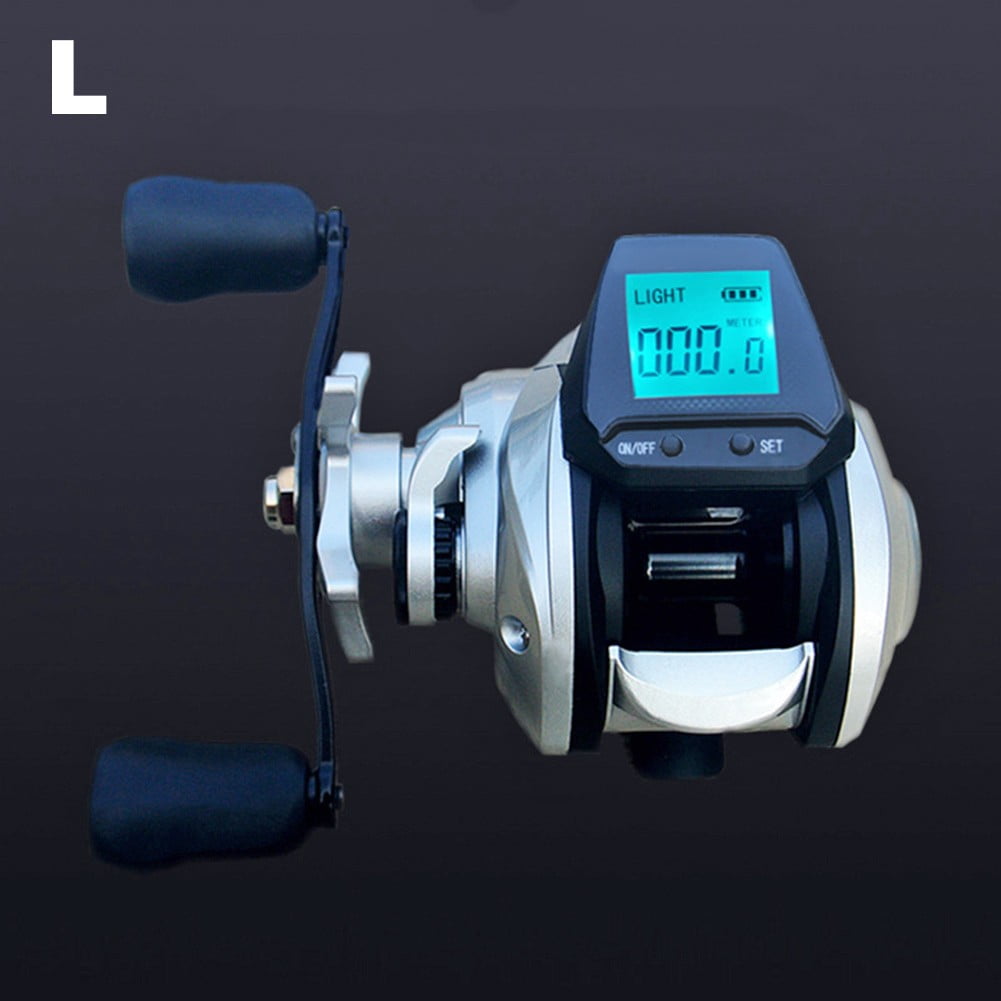 Waterproof Digital Fishing Reel Baitcasting Reel Counting Fishing Reel ...