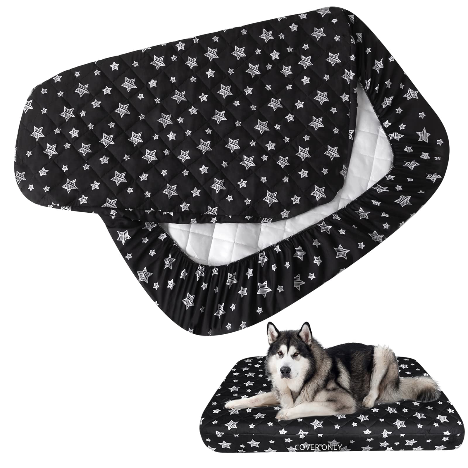 Waterproof Dog Bed Covers Replacement Washable SMRPet Hair Easy to ...