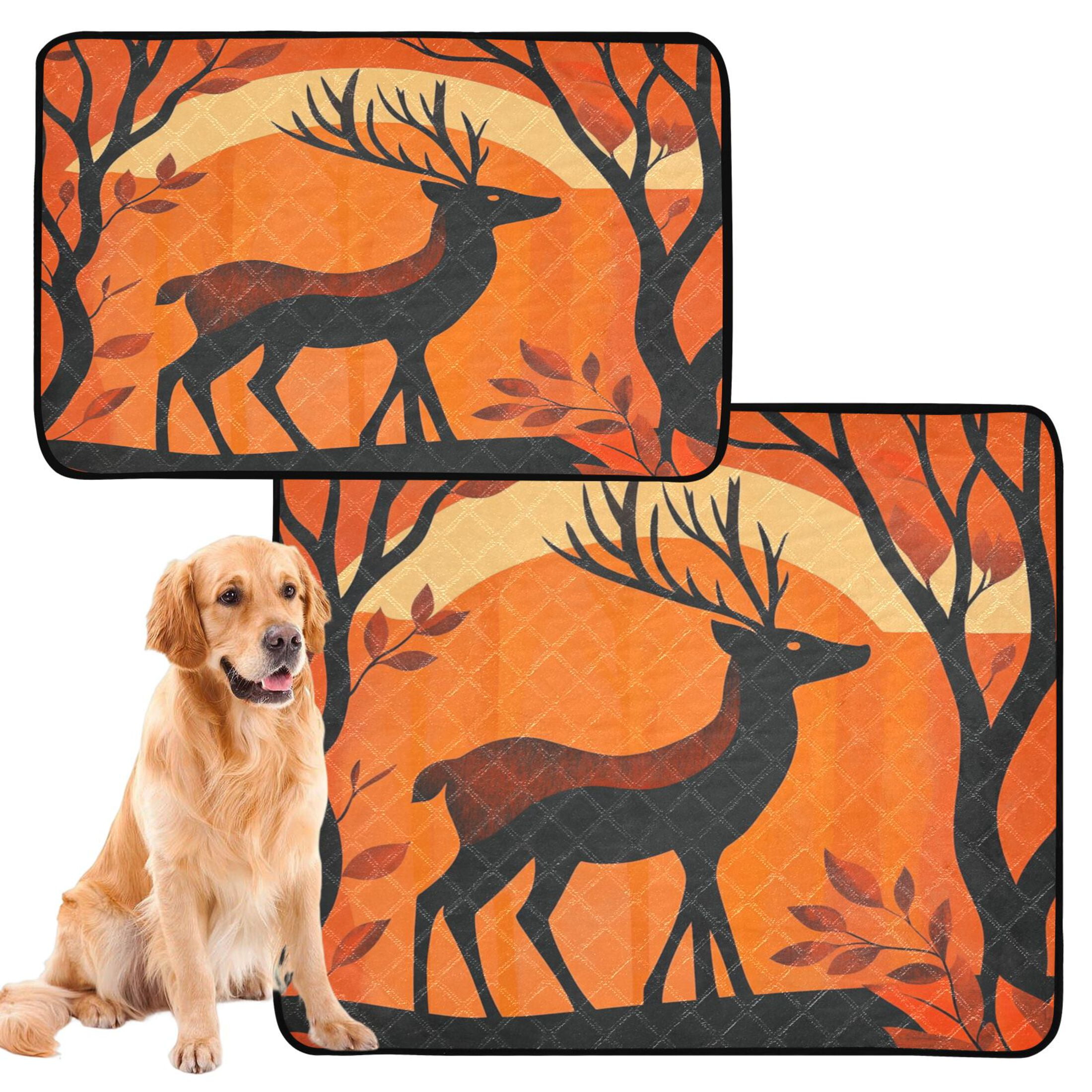 Waterproof Dog Cat Pet Mat with Plush Absorbent Surface & Non-Slip ...