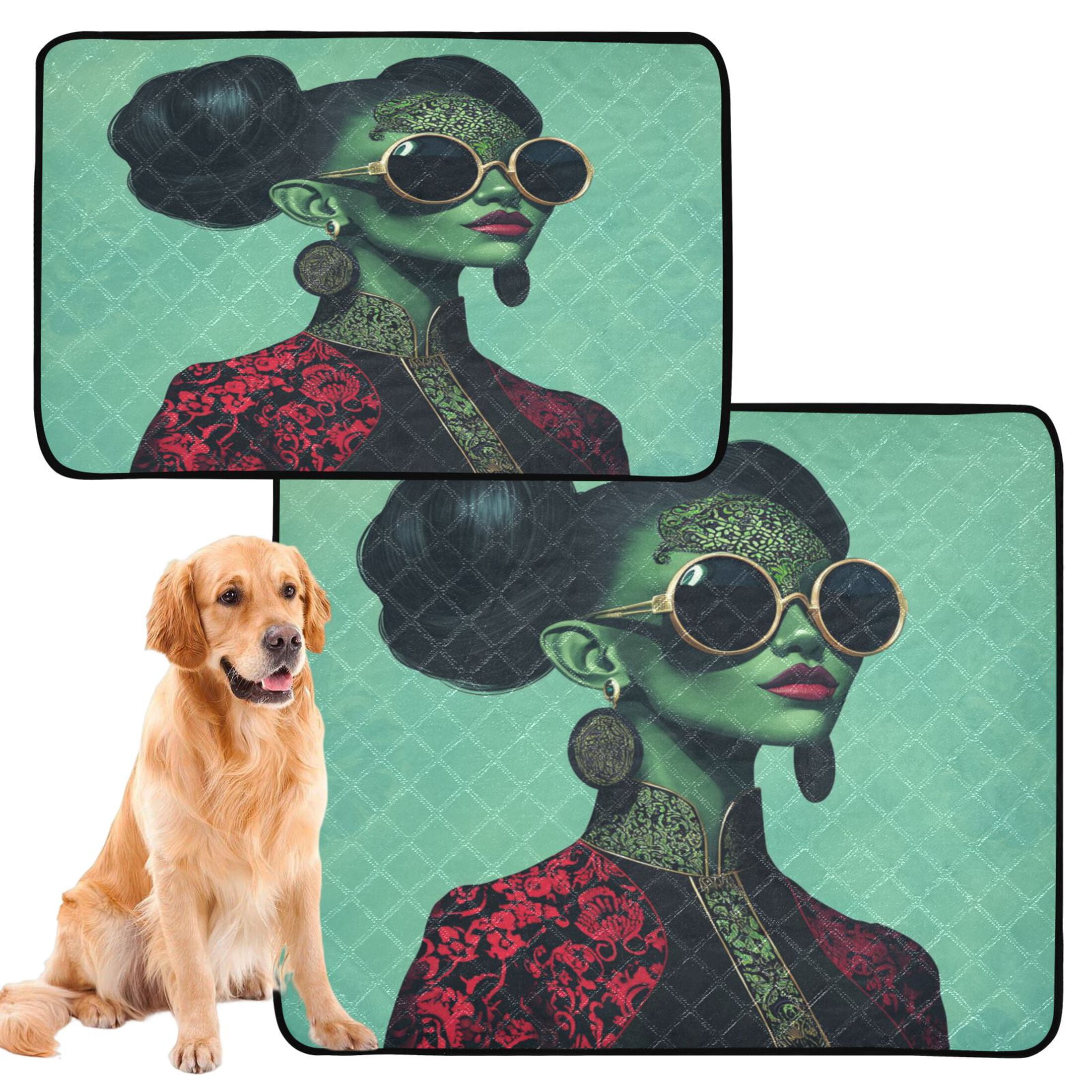 Waterproof Dog Cat Pet Mat with Plush Absorbent Surface & Non-Slip ...