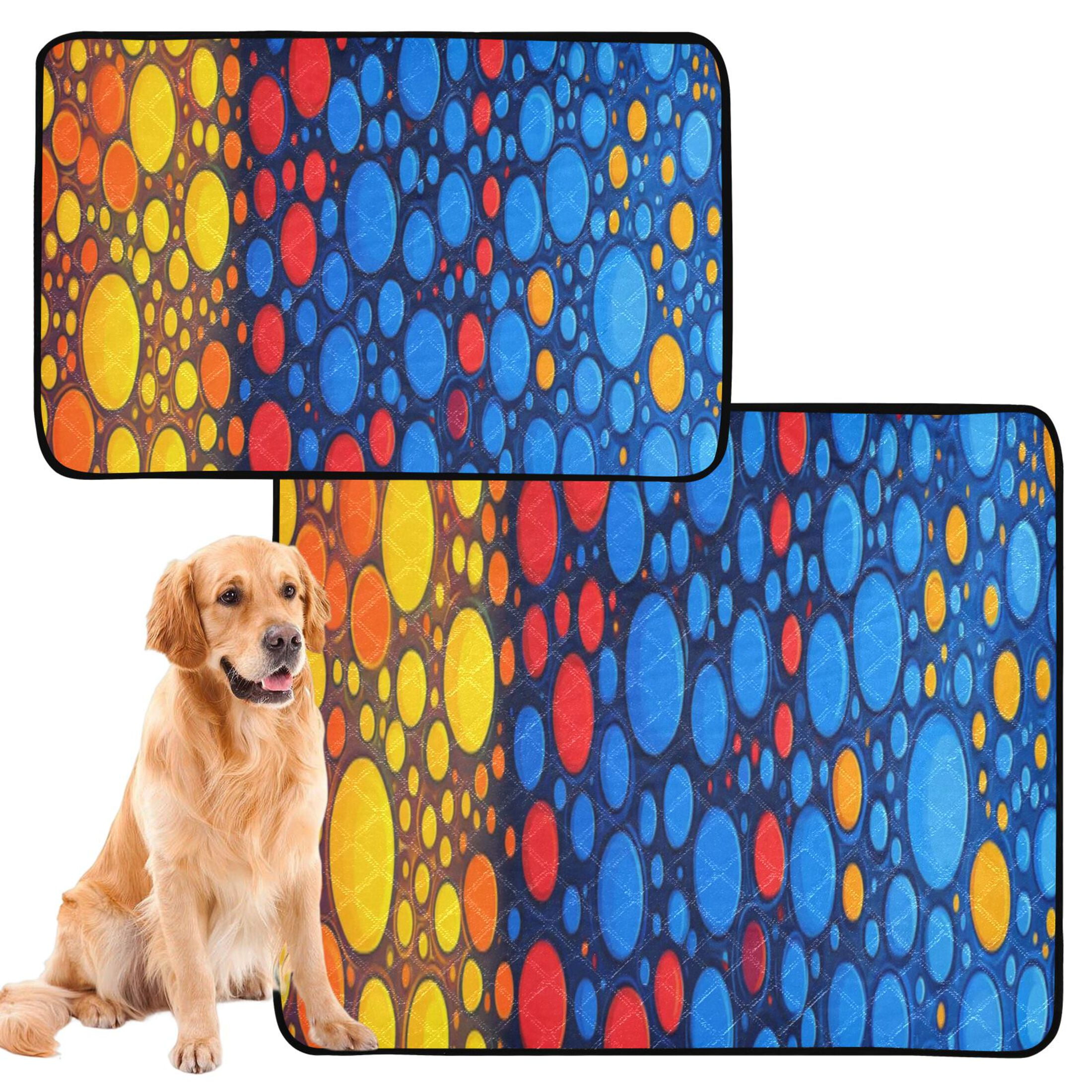 Waterproof Dog Cat Pet Mat with Plush Absorbent Surface & Non-Slip ...