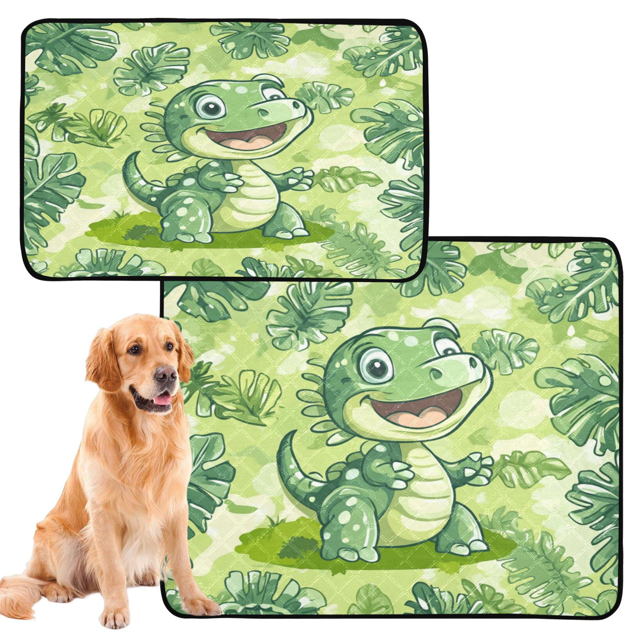 Waterproof Dog Cat Pet Mat with Plush Absorbent Surface & Non-Slip ...