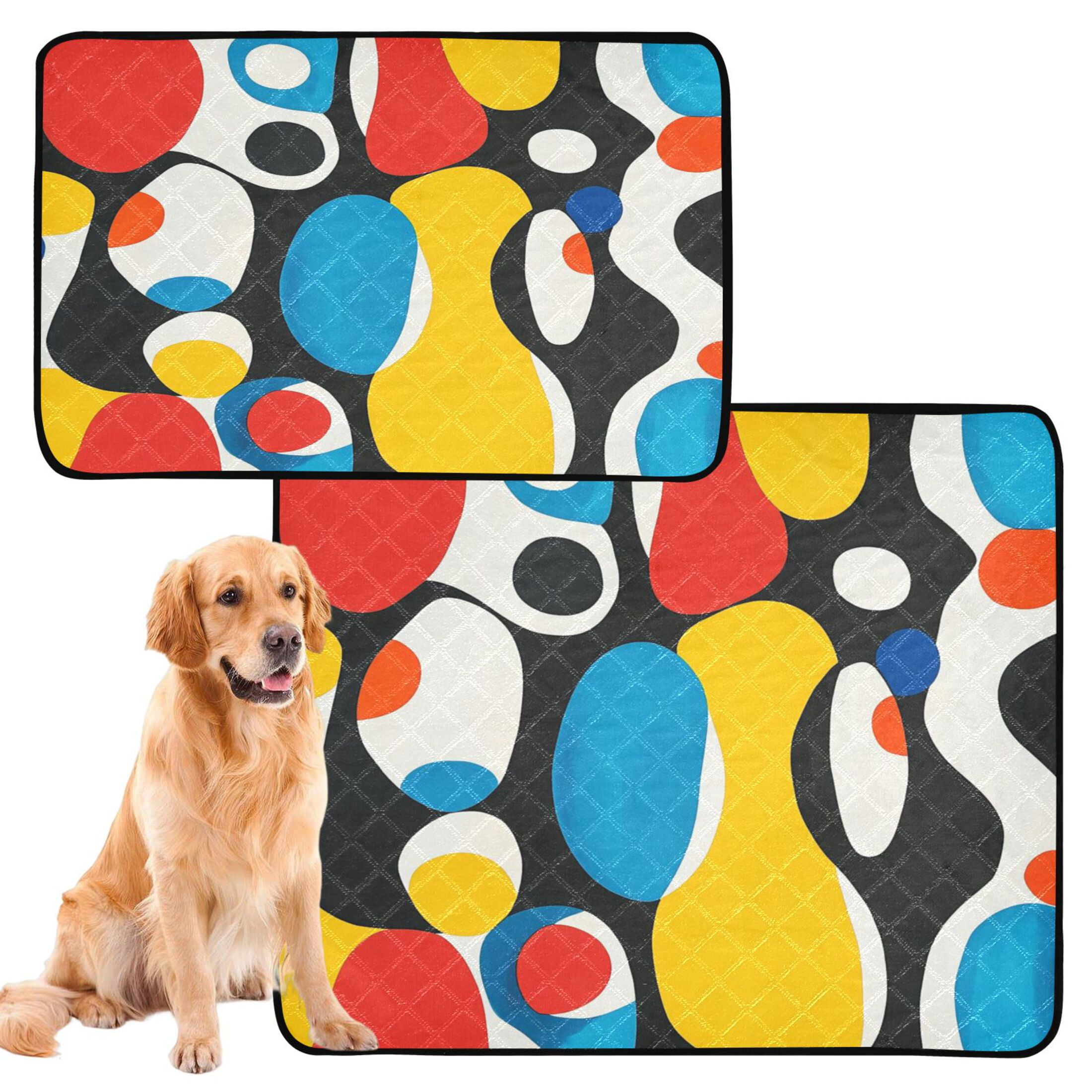 Waterproof Dog Cat Pet Mat with Plush Absorbent Surface & Non-Slip ...