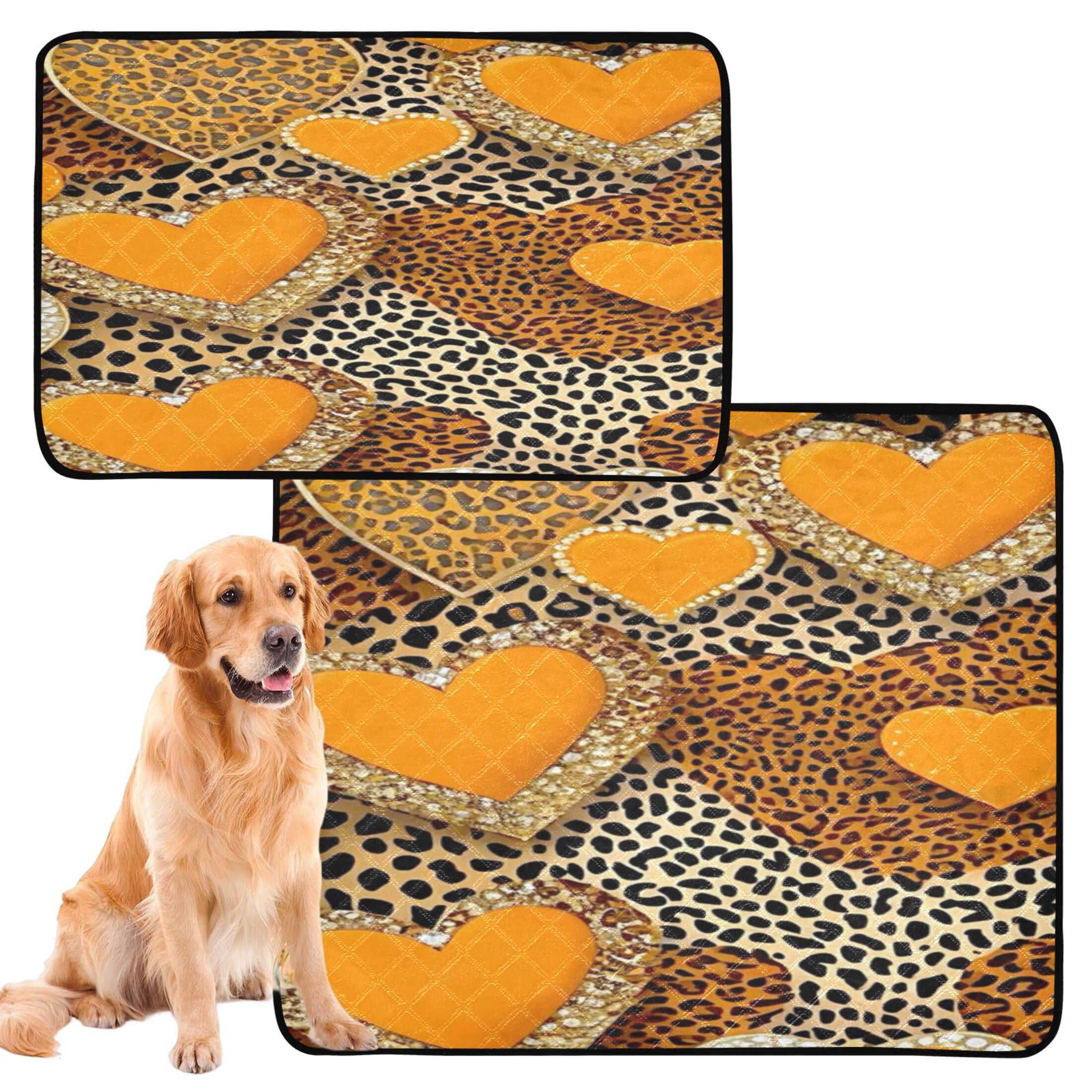 Waterproof Dog Cat Pet Mat with Plush Absorbent Surface & Non-Slip ...