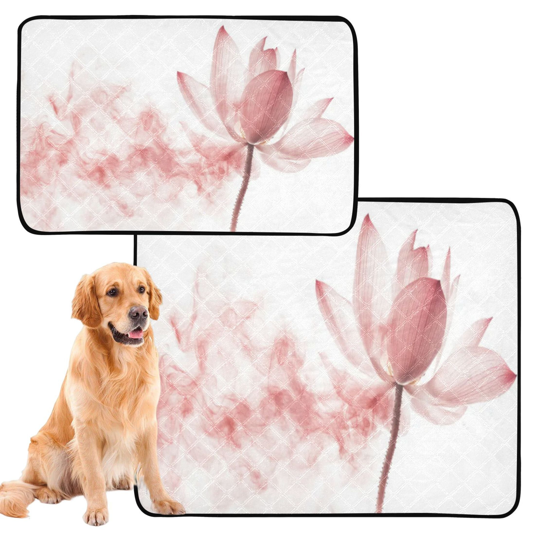 Waterproof Dog Cat Pet Mat with Plush Absorbent Surface & Non-Slip ...