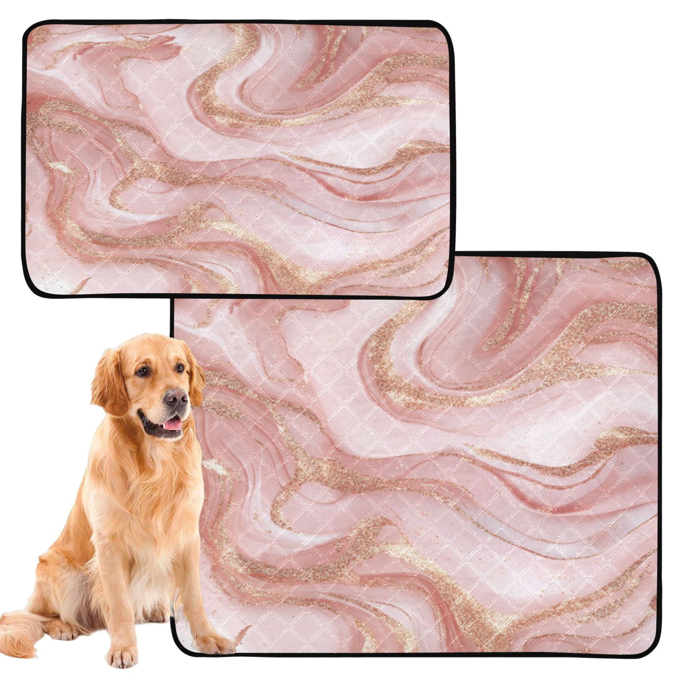 Waterproof Dog Cat Pet Mat with Plush Absorbent Surface & Non-Slip ...