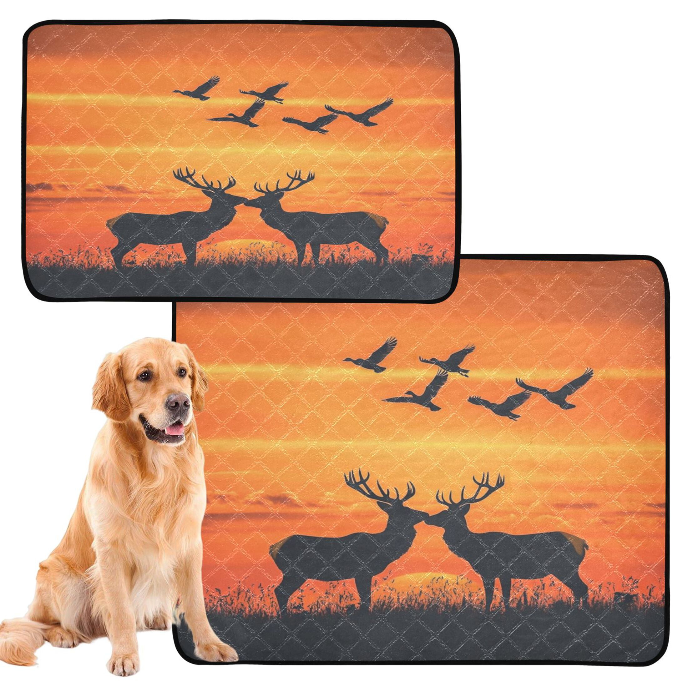 Waterproof Dog Cat Pet Mat with Plush Absorbent Surface & Non-Slip ...