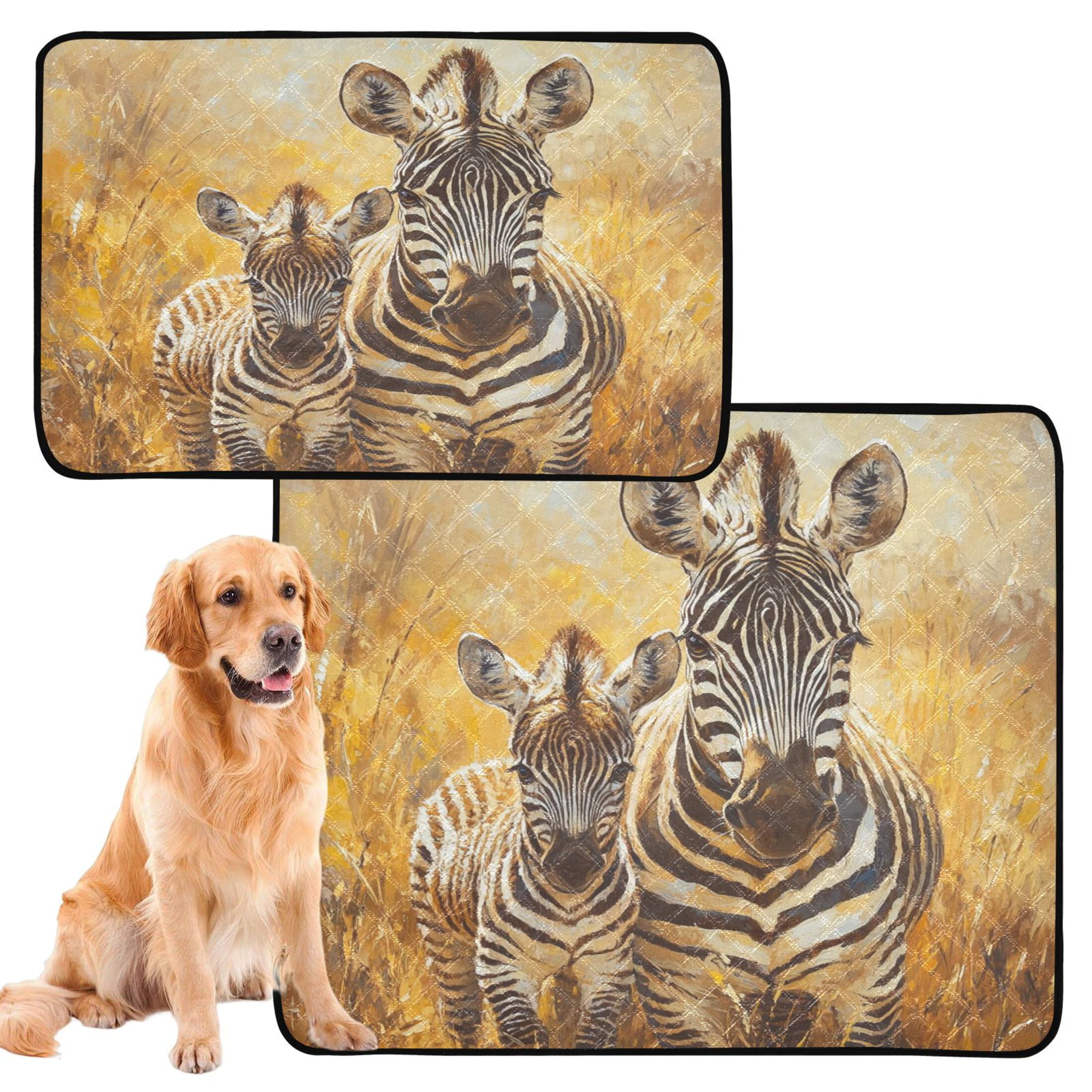 Waterproof Dog Cat Pet Mat with Plush Absorbent Surface & Non-Slip ...