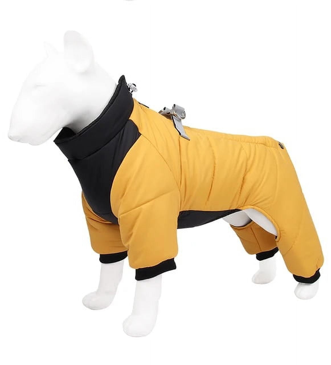 Waterproof Dog Jumpsuit Coat Winter Pet Dog Clothes Warm Puppy Cotton ...