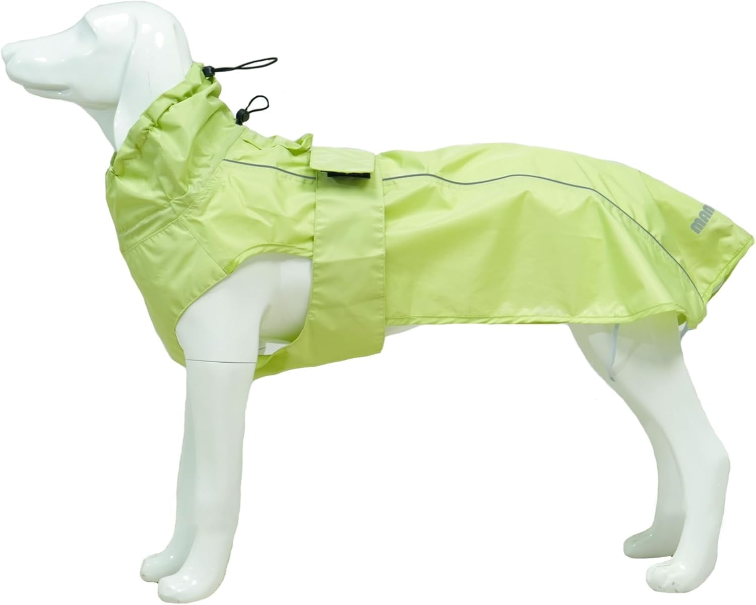 Waterproof Dog Raincoat with Reflective Strip, Lightweight Pet Rain ...